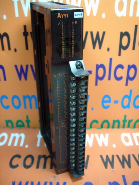 MITSUBISHI AY51 OUTPUT MODULE - 裕益科技自動化設備可程式編碼器PLC分散式控制系統DCS